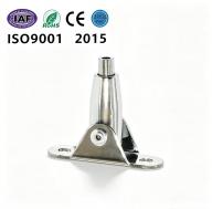 China Rotatable Multi Angle Stainless Steel Swivel Cable Gripper Ceiling Mount Bracket Panel Lights and Signs for sale