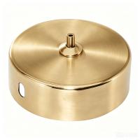China 60mm 20mm Gold Ceiling Rose for Chandelier Metal Easy Installation for sale