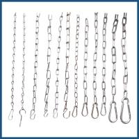 China Black Sling Chain Carabiner Suspension Kits for Panel Lights Wire Rope Hanging for sale