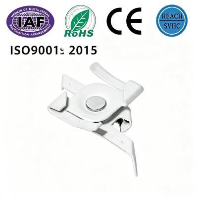 China White Powder Coated Profile Splicing Clamp for Quick Snap Connection Precise Alignment Aluminum Profiles for sale