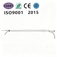China Adjustable Height Steel Lighting Suspension Rod with Internal Concealed Wiring Ceiling Hanging Pole for sale