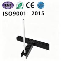 China Adjustable Height Steel Lighting Suspension Rod with Internal Concealed Wiring Ceiling Hanging Pole for sale