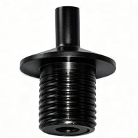 China Adjustable Height Black Plated Brass M10 Cable Gripper for 1.0mm 1.2mm 1.5mm 2.0mm Wire Rope Suspension Hardware for sale
