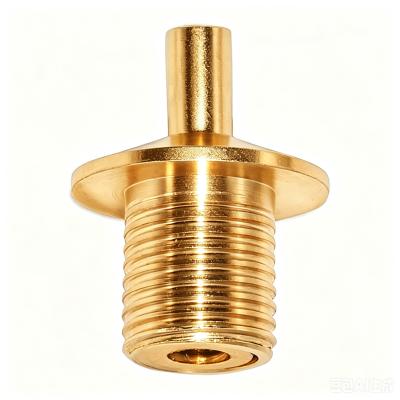 China Gold Plated Brass M10 1.0 Thread Cable Gripper for 1.0mm 1.2mm 1.5mm 2.0mm Wire Rope Suspension Hanging Kits for sale
