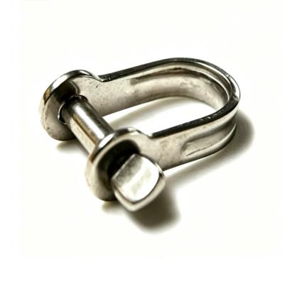 China Heavy Industry Stainless 316 Flat Shackle for Mining Applications for sale