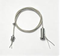 China Two Core Light Suspension Hanging Kits Braided Conductive Stainless 316 for sale