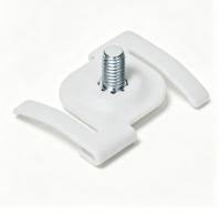 China Powder Coated Quick Clip Cable Gripper for Aluminium Profile for sale