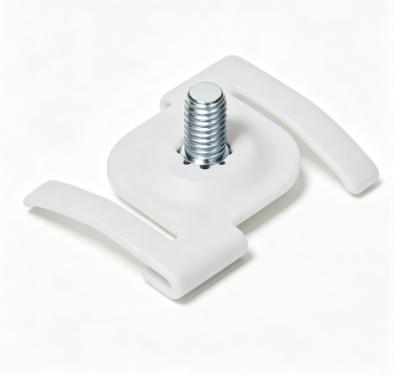 China Powder Coated Quick Clip Cable Gripper for Aluminium Profile for sale