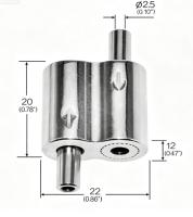 China Bidirectional Iron Looping Cable Gripper for 1.2mm 1.5mm 3.0mm Wire Rope for sale