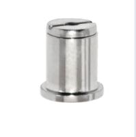 China T Shape Iron Ceiling Attachment Flange Base Nickel Plated Easy Installation for sale