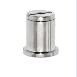 China T Shape Iron Ceiling Attachment Flange Base Nickel Plated Easy Installation for sale