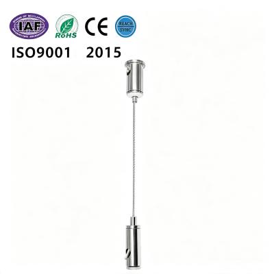 China Dual Side Linear Lights Adjustable Suspension Kit with Wide Wire Rope for sale