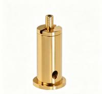 China Wire Rope Brass Cable Gripper for 1.0mm 1.2mm 1.5mm Pearl Chrome Plated for sale