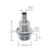 China Knurled Cable Gripper with 5mm 8mm 10mm Threaded Shank for Easy Installation and Customized Size for sale