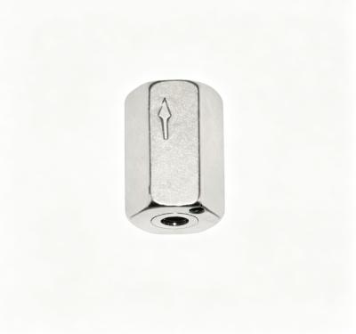 China Looping Cable Gripper Metal Pearl Chrome Plated Easy Installation for sale