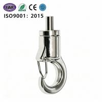 China Copper Zinc Alloy Sailor Snap Hook Cable Gripper with Tool-Free Height Adjustment and Integrated Hook for Wire Rope for sale