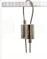 China Figure 8 Bidirectional Brass Cable Gripper for 1.5mm 3.0mm Steel Wire Rope for sale