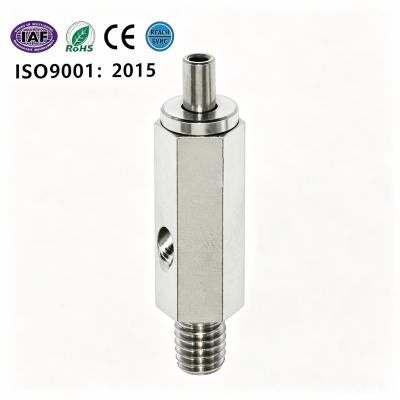 China Hexagon Male Thread M4 M5 M6 Adjustable Height Cable Gripper Wire Rope Lock for Light Sign Hanging for sale