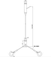 China Y-shaped Suspension Hanging Kits with Spring Hooks - Customized Size, Easy Installation, Durable for Indoor and Outdoor Lighting for sale