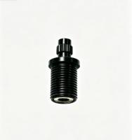 China Black Brass Cable Gripper  with Knurled Lock , for 1.5mm Wire Rope for sale