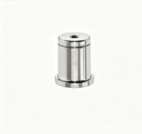 China Iron Ceiling Attachment with Flange Base for Easy Installation and Customized Size in Pearl Chrome Finish for sale