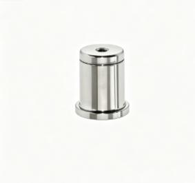 China Iron Ceiling Attachment with Flange Base for Easy Installation and Customized Size in Pearl Chrome Finish for sale