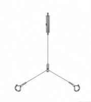 China Y-shaped Suspension Hanging Kits with Spring Hooks - Customized Size, Easy Installation, Durable for Indoor and Outdoor Lighting for sale