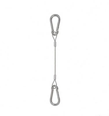 China Anti-rust Suspension Kits with two Carabiners for Panel Light for sale