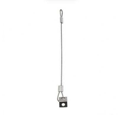 China Anti-fall Security Wire Rope with L-shaped Connecting Pieces, for Panel Light for sale