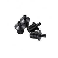 China Black Adjustable Cable Gripper for 2.0mm and 2.5mm Wire Rope , Stainless Steel Wire Rope Lock Clamp for Pendant Light Hanging, Anti-Rust Cable Gripper for Chandelier & Industrial Lighting for sale