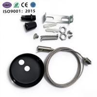 China Dual-Side Adjustable Wire Rope Assembly Suspension Kit with Separate Cable Hole and Customizable Length for Panel Lights for sale