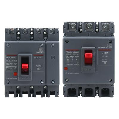 China Flame Retardant Material Molded Case Circuit Breaker with Overload Protect and 220V/380V Air Switch for Industrial Control for sale