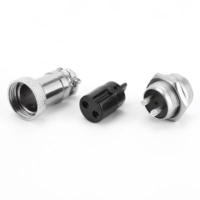 China 7. GX16 aviation plug and socket M16-2/3/4/5/6/7/8/9/10-pin connector for sale