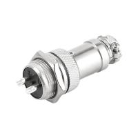 China 7. GX16 aviation plug and socket M16-2/3/4/5/6/7/8/9/10-pin connector for sale