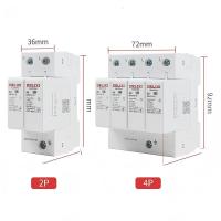 China Surge protector DZ47SY lightning surge switch 2p household 4p lightning arrester 20KA40KA household for sale