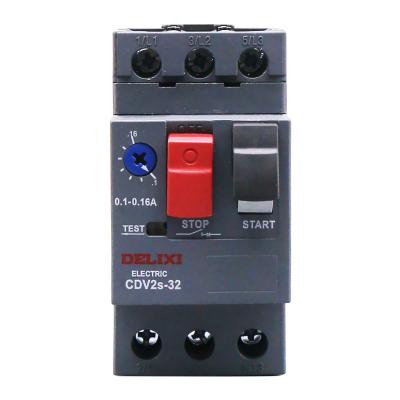 China Motor circuit breaker CDV2S motor start protection switch 2.5A 6.3A 10A 24A 32A for sale