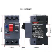 China Motor circuit breaker CDV2S motor start protection switch 2.5A 6.3A 10A 24A 32A for sale