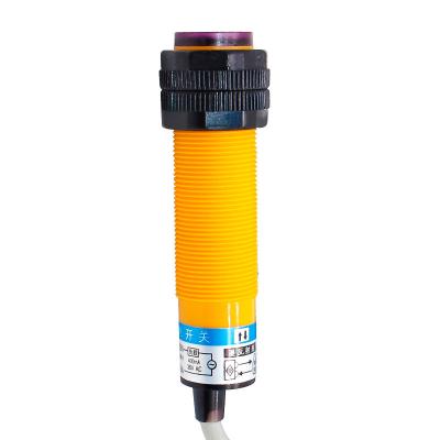 China Diffuse reflection photoelectric switch E3F-DS30C4, AC/DC M18, infrared sensing, 10Y1/20P2 sensor for sale