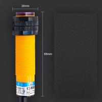 China Diffuse reflection photoelectric switch E3F-DS30C4, AC/DC M18, infrared sensing, 10Y1/20P2 sensor for sale
