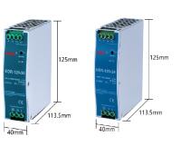 China NDR-120-24 guide rail type 75W, 150W, 240W, 480W industrial grade 12V, 48V switching power supply for sale