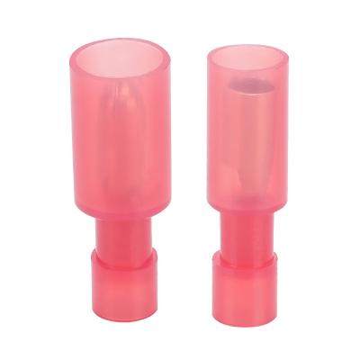 China FRFNY/MRFNY nylon fully insulated bullet-type male and female docking terminals with brass core cold-pressed wire connectors 0.5 for sale