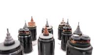 China National standard 64/110KV YJLW 03 copper core corrugated aluminum sheath ultra-high voltage cable, 240~1600 square meters for sale