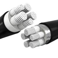 China National standard aluminum core cable, YJLV overhead 4-core 16/25/50/70mm² three-phase four-wire buried aluminum cable for sale