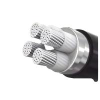 China National standard aluminum core cable, YJLV overhead 4-core 16/25/50/70mm² three-phase four-wire buried aluminum cable for sale