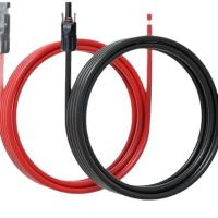 China Photovoltaic panel extension cable, 4/6 square solar panel connecting wire, MC4 connector, DC cable for sale