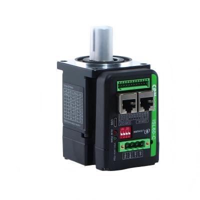 China Low-voltage DC servo motor manufacturer, 24V integrated servo driver, high precision and large torque for sale