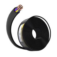 China Highly flexible TRVV4*0.75 robot cable with 15 million cycles and 8 million cycles encoder drag chain cable for power line applications for sale