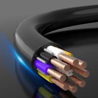 China Highly flexible TRVV4*0.75 robot cable with 15 million cycles and 8 million cycles encoder drag chain cable for power line applications for sale