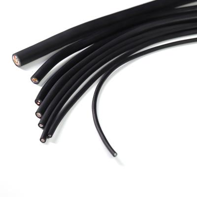 China Source factory PUR high flexibility shielded drag chain cable TRVV23456 core industrial robot cable customization for sale