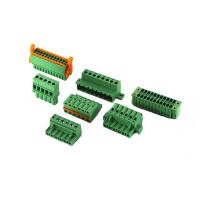 China Customized processing by manufacturer, pluggable terminal blocks with spacing of 3.5/3.81/5.0/5.08/7.5/7.62 for sale